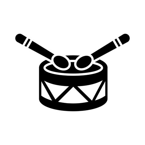 Drum Vector Icon 17538926 Vector Art At Vecteezy