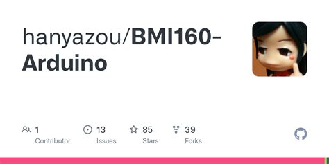 GitHub Hanyazou BMI160 Arduino