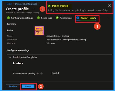 Best Way To Activate Internet Printing Through Setting Catalog Via