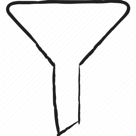 filter funnel sort sorting conversion icon download on iconfinder
