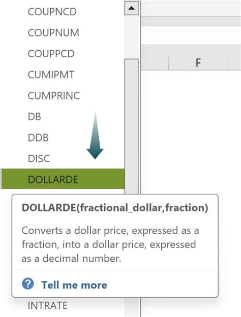 Dollarde Excel Function Syntax Examples How To Use