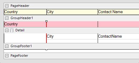 CrossSectionLine ActiveReports 19 NET Edition