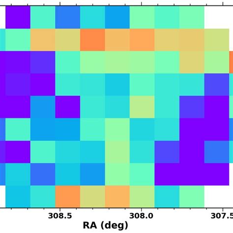 Spatial Distribution Map Generated By Binning The Entire Observed Download Scientific Diagram