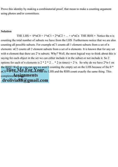 Prove The Following Inequality By Induction On Nsolutionlet Npdf