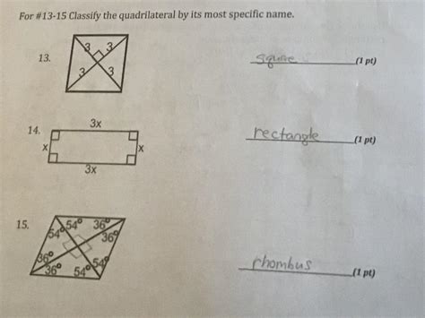 [9th Grade Geometry Quadrilaterals] Im Having Trouble With Understanding All The Theorems Of