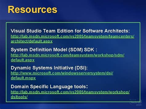 DEV Visual Studio Team Edition For Software