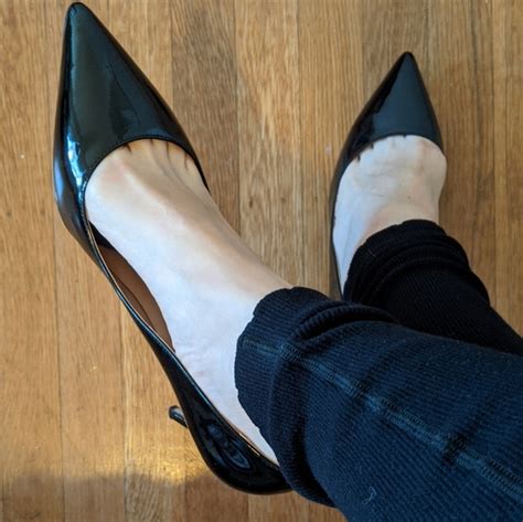 Modemoven Shoes Black Patent Vegan Leather Pumps Poshmark