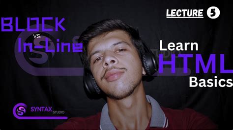 Block In Line Elements In HTML In Urdu Hindi Div And Span Tags