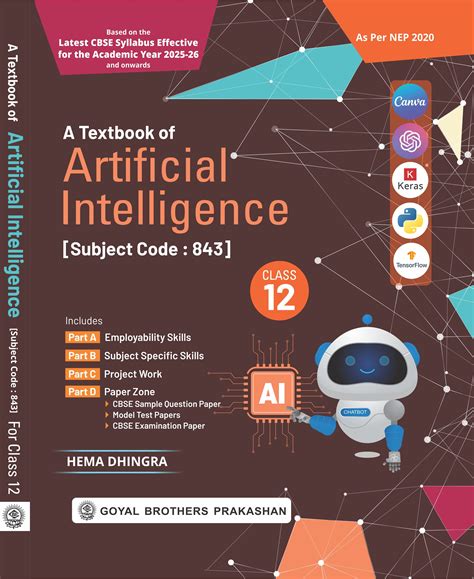 A Textbook Of Artificial Intelligence For Class 11 Subject Code 843a