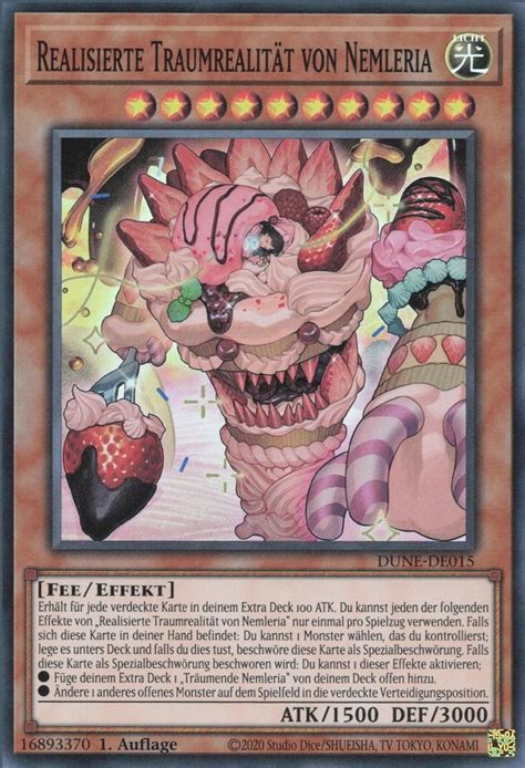 Recollectibles Sammelkarte Yugioh Karte Realisierte Traumrealität Von
