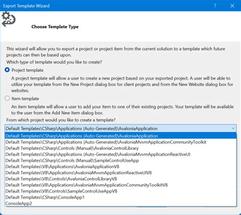 the missing avalonia templates for vb codeproject