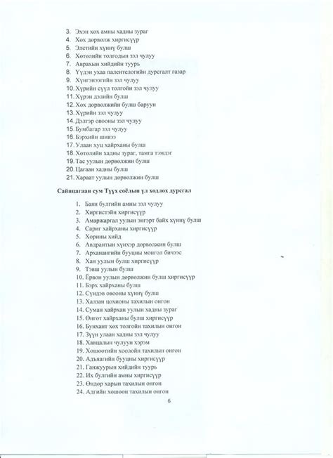 Түүх соёлын үл хөдлөх дурсгалын жагсаалт батлах тухай