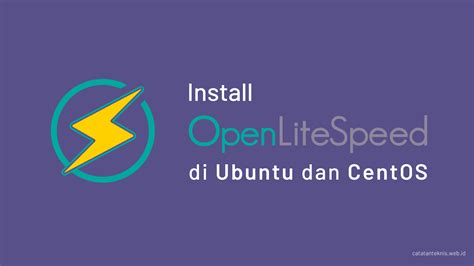 Install OpenLiteSpeed Di Ubuntu Dan CentOS Catatan Teknis