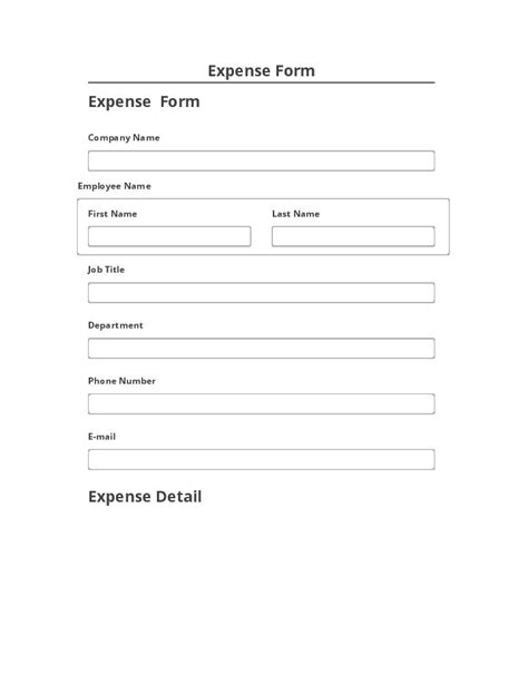 Incorporate Expense Form In Microsoft Dynamics Airslate