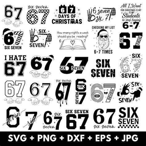 6 7 Hands Clip Art Etsy