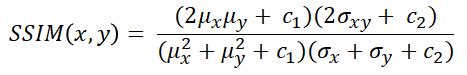 Is The Structural Similarity Index Calculated Correctly Within Skimage