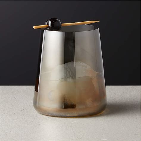 Neat Smoked Double Old Fashioned Glass Reviews Cb2 Canada