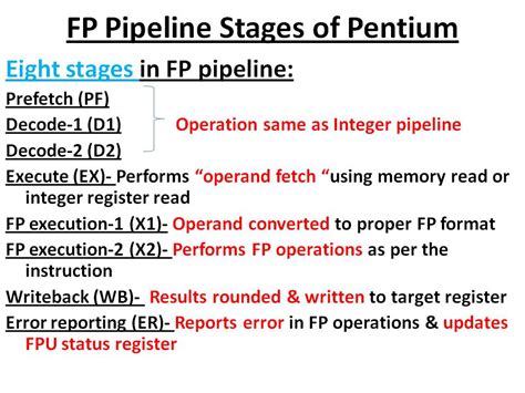 Computer Organization And Architecture Pentium Processor