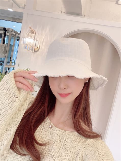 여름 린넨 와이어 벙거지 모자