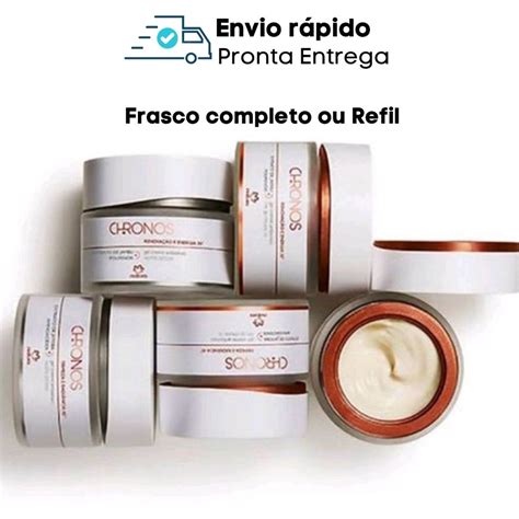 Natura Chronos Gel Creme Antissinais 30 45 60 Dia E Noite 40g