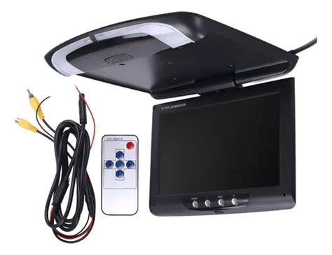 Monitor De Teto De Carro Lcd Flip Screen Top Multimedia Vide