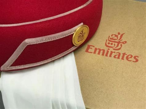 OFFICIAL BRAND NEW Genuine Emirates Airline Cabin Crew Hat Unique And