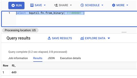 Storing Binary Values In BigQuery Stack Overflow