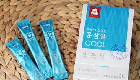 Ginseng Rouge Coréen Boisson Cool Maison Du Ginseng