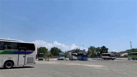 Hadapi Nataru Bus Di Terminal Rajabasa Bandar Lampung Wajib Ramp Check