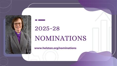 Nominations For The New Quadrennium Bishop Wallace Padgett Holston