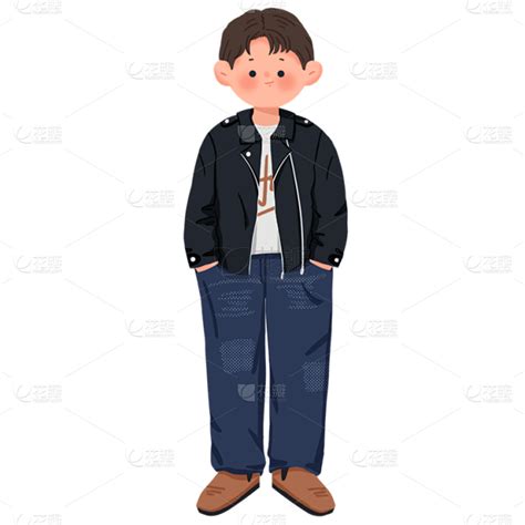 手绘 时尚穿搭人物插画贴纸2