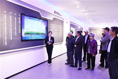 区社会事务党委联合池州市计量测试所党支部开展社区退休老干部园区行活动 国家级池州经济技术开发区