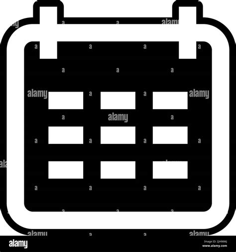 Time And Date Calendar Stock Vector Image And Art Alamy