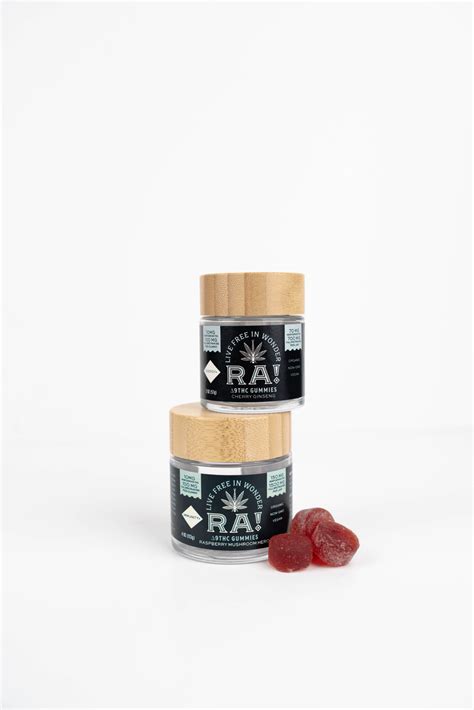 Raspberry Mushroom Hero Thc Gummies Ra