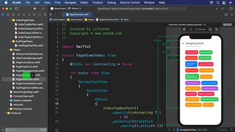 第9章第13节：完成课程标签列表页面的制作 Swiftui快速入门到实战 Swift 列表 标签 Csdn博客