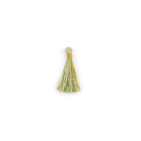 Light Green 3cm Silk Tassels 5 Pack — The Bead Chest