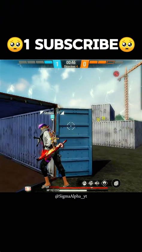 1 Vs 4 Ump Clutch 🥵 Please Support 🥺 Shorts Freefire Garena Support