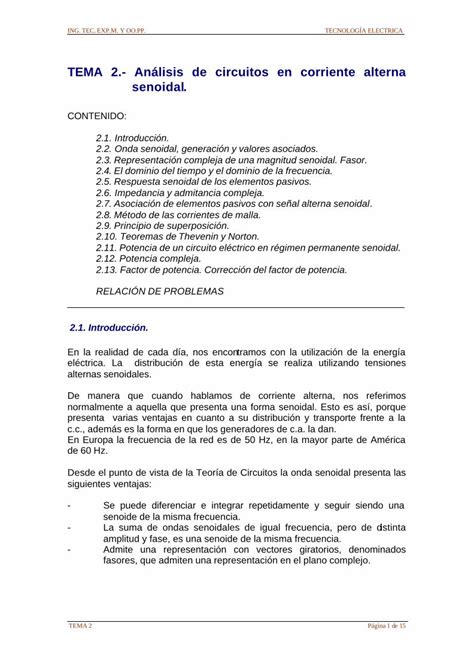 Pdf Análisis De Circuitos En Corriente Alternapdf Dokumentips