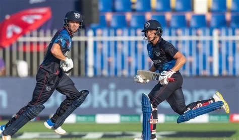 Namibia Outclass Oman In Super Over Thriller At Icc Mens T20 World Cup