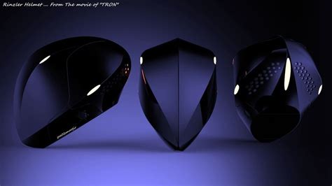 Rinzler Helmet Tron Movie 3d Cad Model Library Artofit