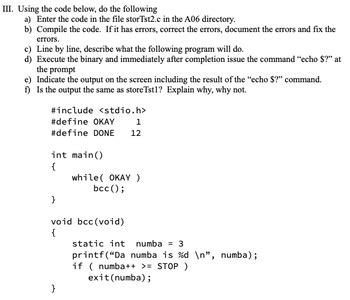 Answered Iii Using The Code Below Do The Bartleby