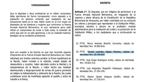 ¿quién Es Ronald Ojeda Moreno El Exteniente Venezolano En Chile