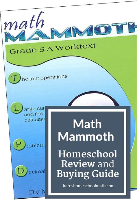 Math Mammoth Review An Affordable Option For Busy Families