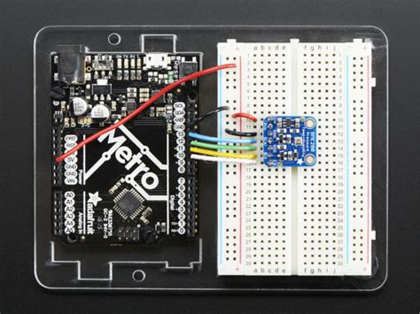 arduino test adafruit bme280 humidity barometric pressure
