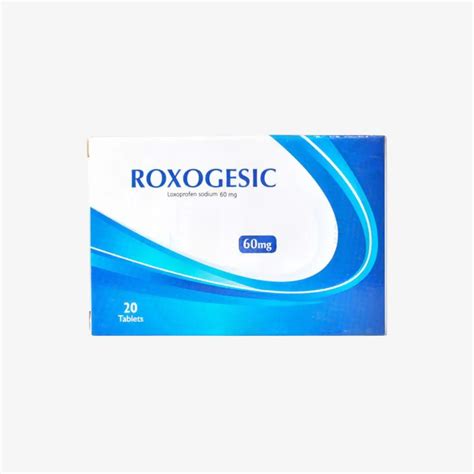 Roxogesic 20 Tablets 60 Mg
