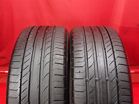 タイヤ2本 《 コンチネンタル 》 コンチスポーツコンタクト 5p [ 235 45r19 99y ]8分山★ ベンツgla ボルボv60