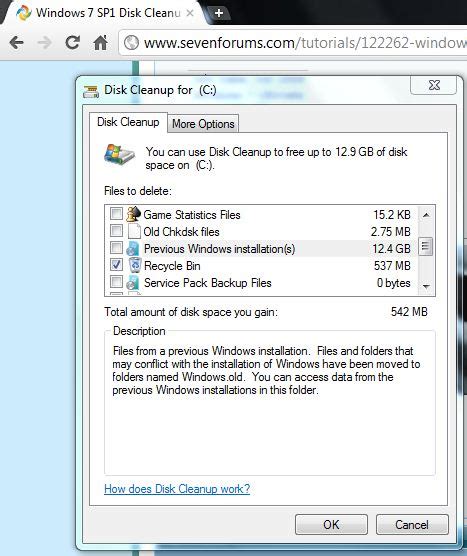 windows old folder delete page 7 tutorials