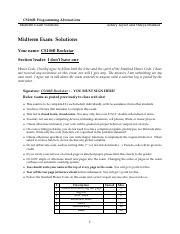 MidtermSolutions Pdf CS106B Programming Abstractions Midterm Exam Solutions Ashley Taylor And