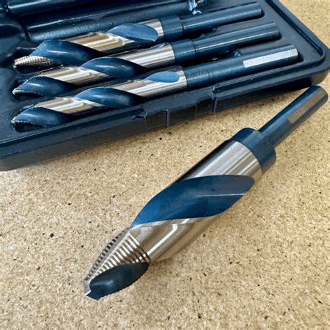 Silver And Deming 4pc Drill Bit Set Trident Tipped Drill Bit Warehouse