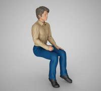 Sitting 3D Models To Print Yeggi